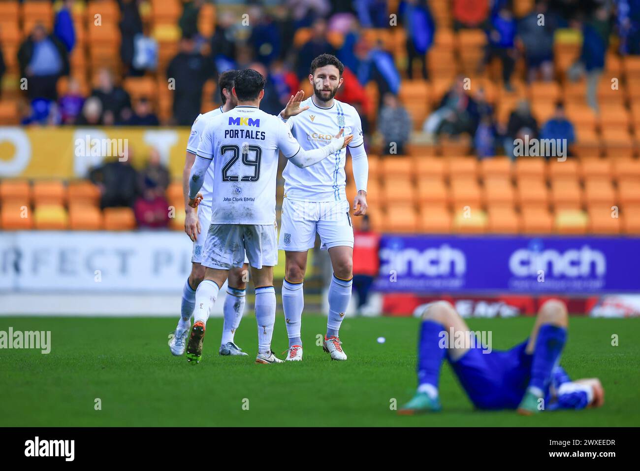 30th March 2024; McDiarmid Park, Perth, Scotland: Scottish Premiership ...