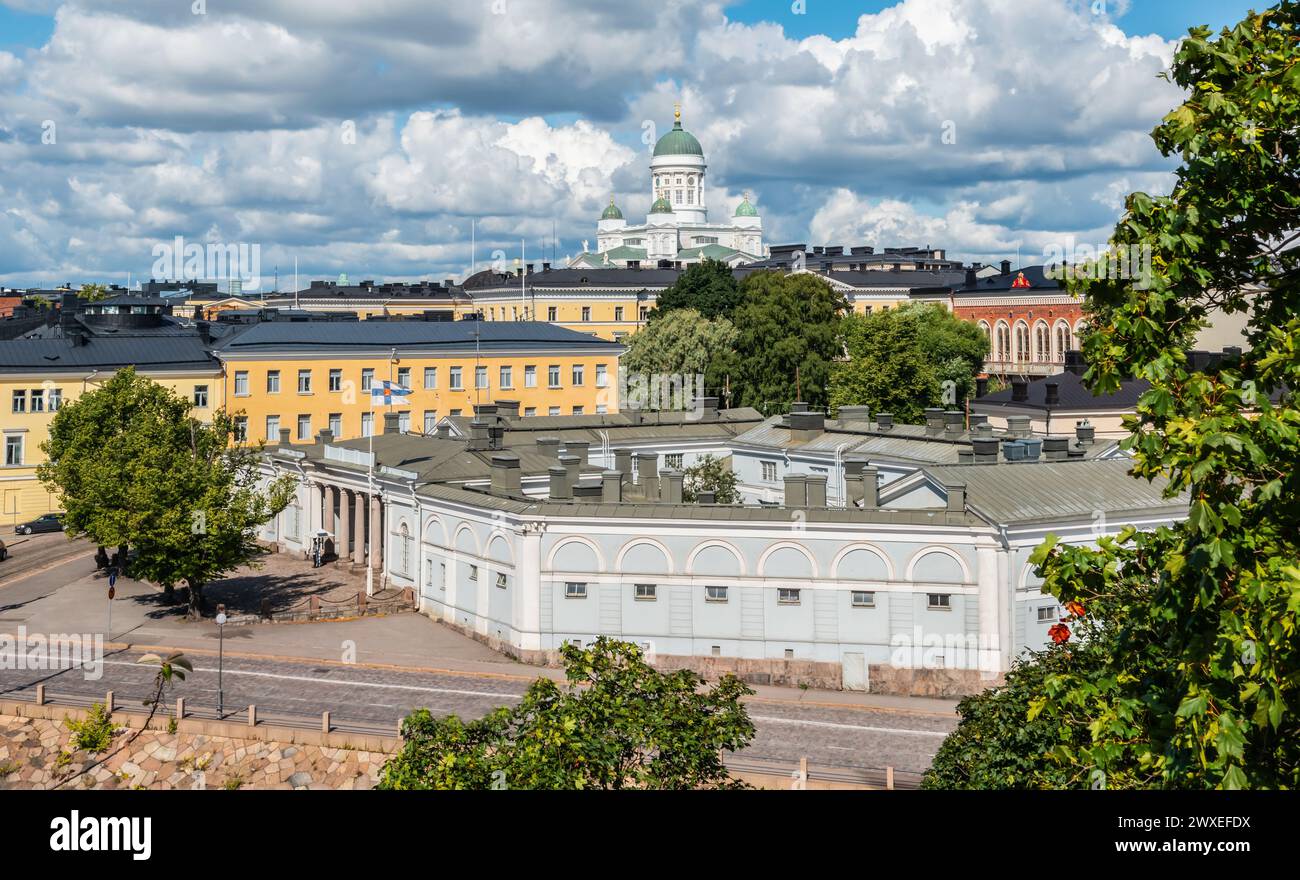 Helsinki city, Finland, district of Kruununhaka Stock Photo - Alamy