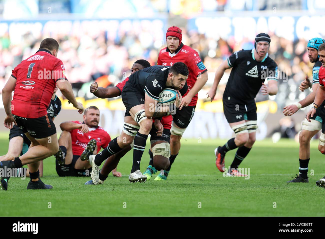 Rhys davies rugby hi-res stock photography and images - Alamy
