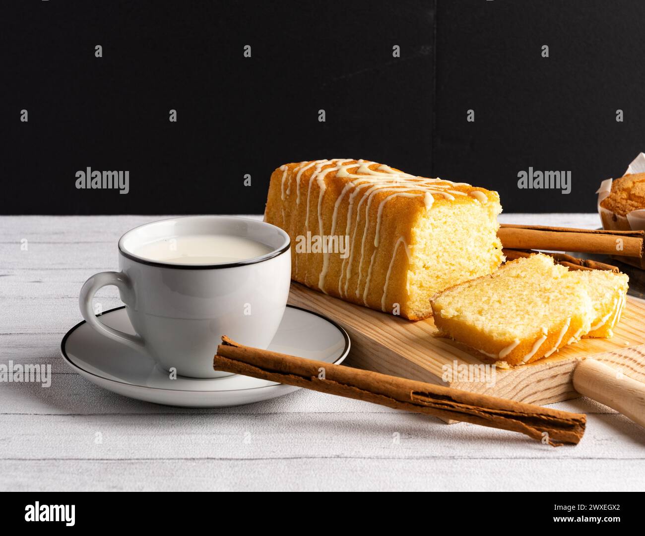 breakfast scene for coffee shop Stock Photo - Alamy