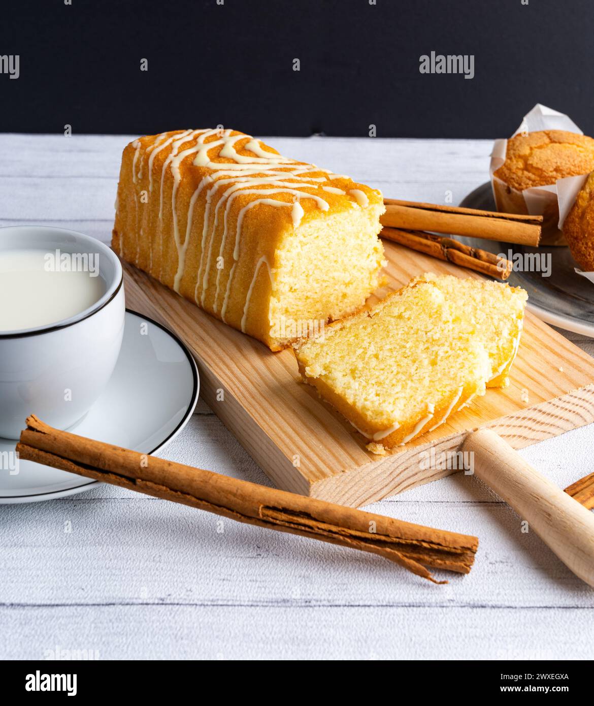 breakfast scene for coffee shop Stock Photo - Alamy