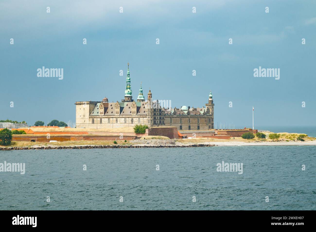 Castle of Kronborg, home of Shakespeare's Hamlet Stock Photo - Alamy