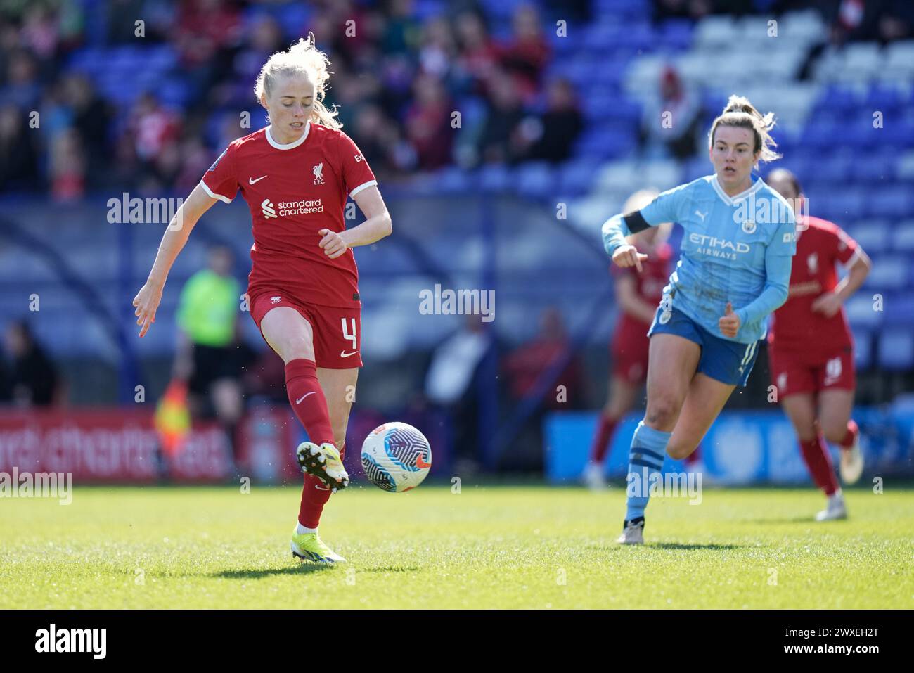 Liverpool Fc V Manchester City Fc Barclays Womens Super League Prenton