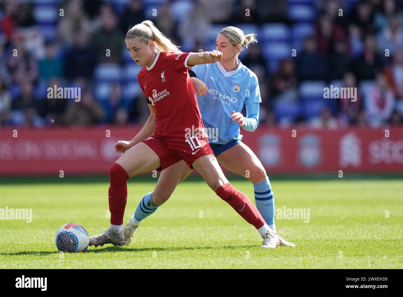 Liverpool Fc V Manchester City Fc Barclays Womens Super League Prenton