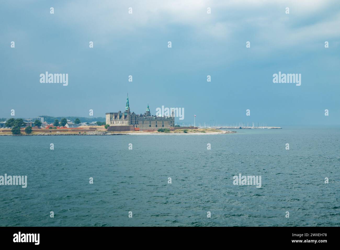 Castle of Kronborg, home of Shakespeare's Hamlet Stock Photo - Alamy