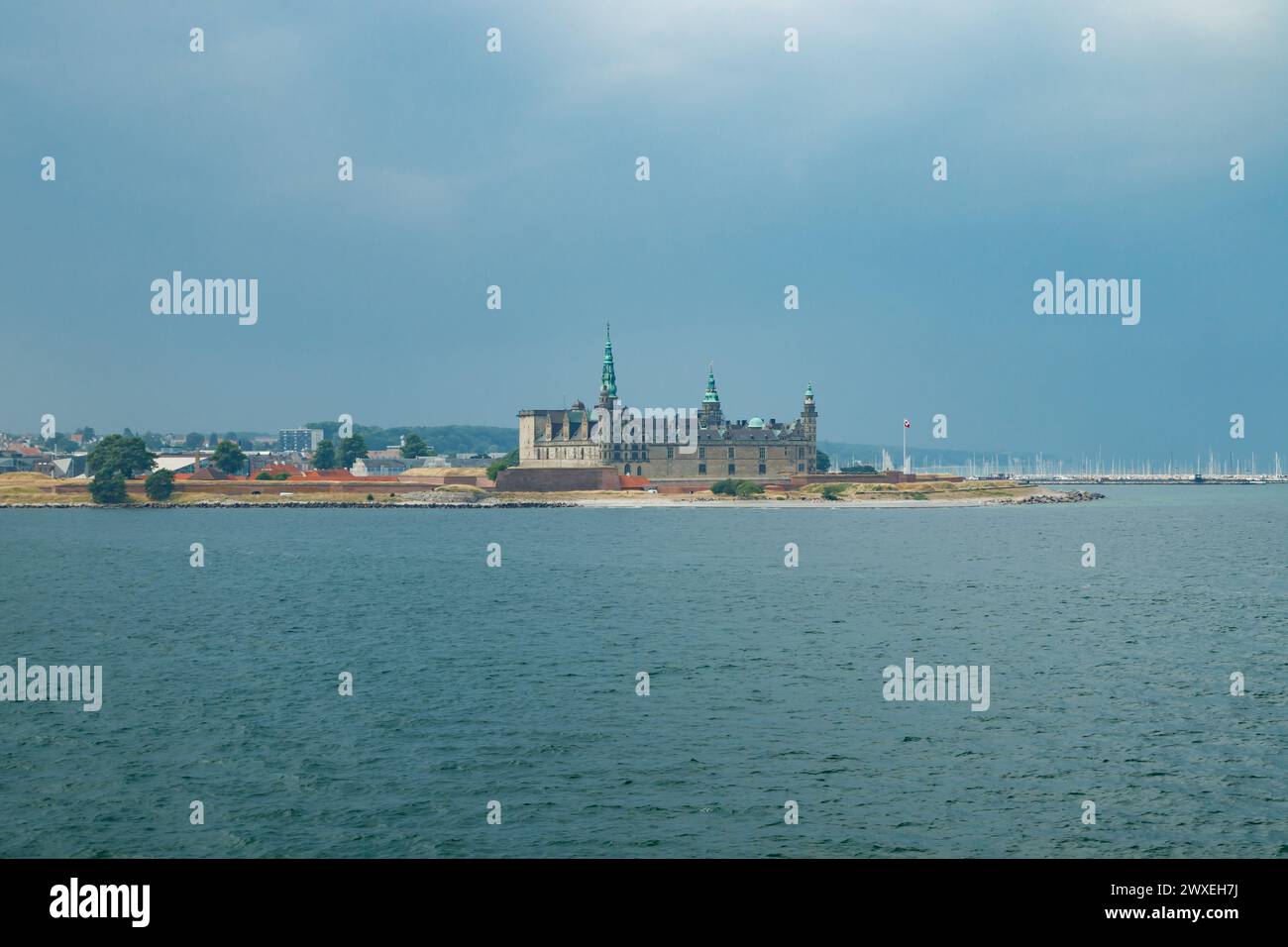 Castle of Kronborg, home of Shakespeare's Hamlet Stock Photo - Alamy