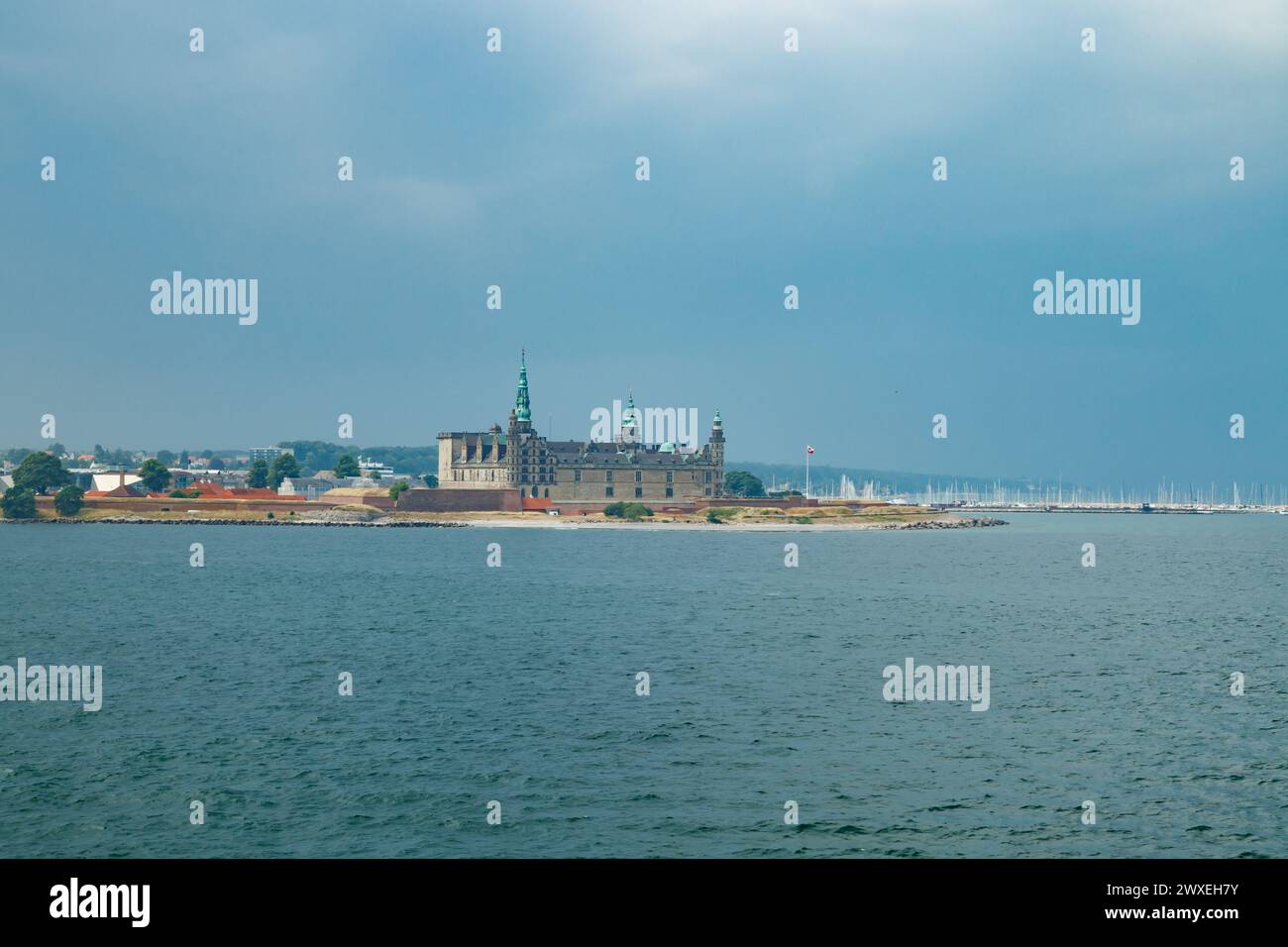 Castle of Kronborg, home of Shakespeare's Hamlet Stock Photo - Alamy