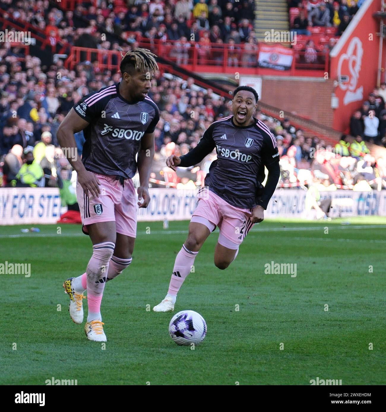 Bramall Lane, Sheffield, UK. 30th Mar, 2024. Premier League Football ...