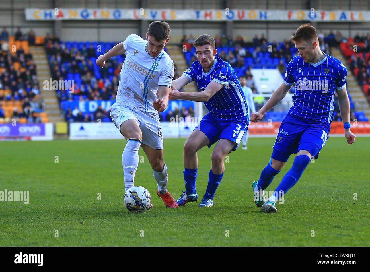 30th March 2024; McDiarmid Park, Perth, Scotland: Scottish Premiership ...