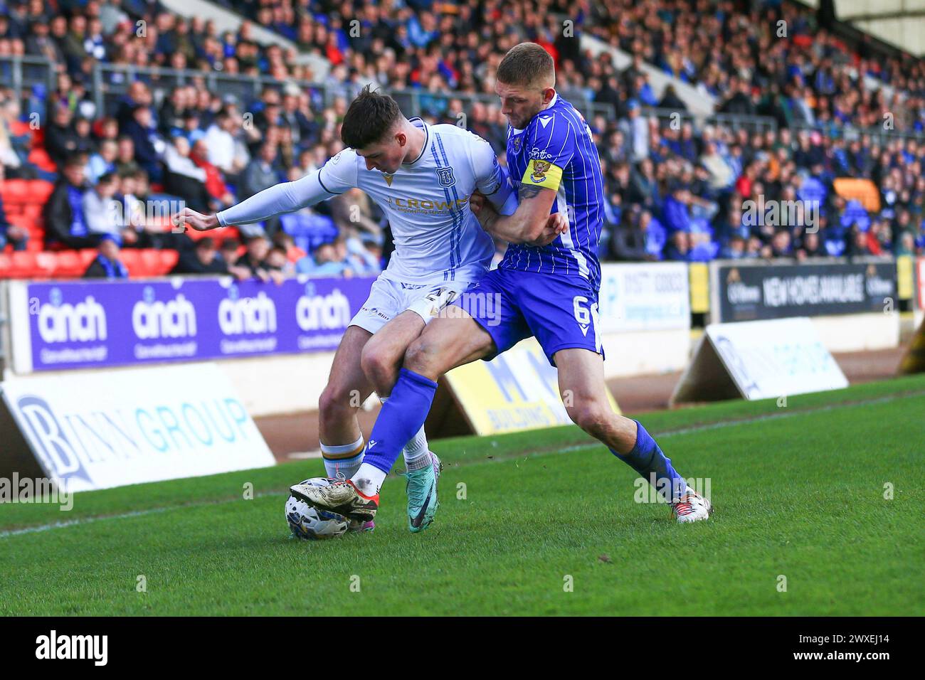 30th March 2024; McDiarmid Park, Perth, Scotland: Scottish Premiership ...
