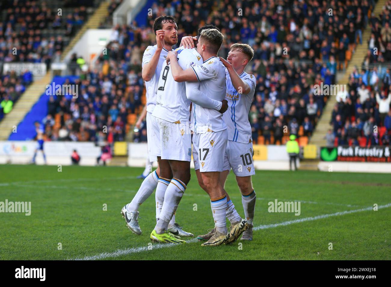 30th March 2024; McDiarmid Park, Perth, Scotland: Scottish Premiership ...