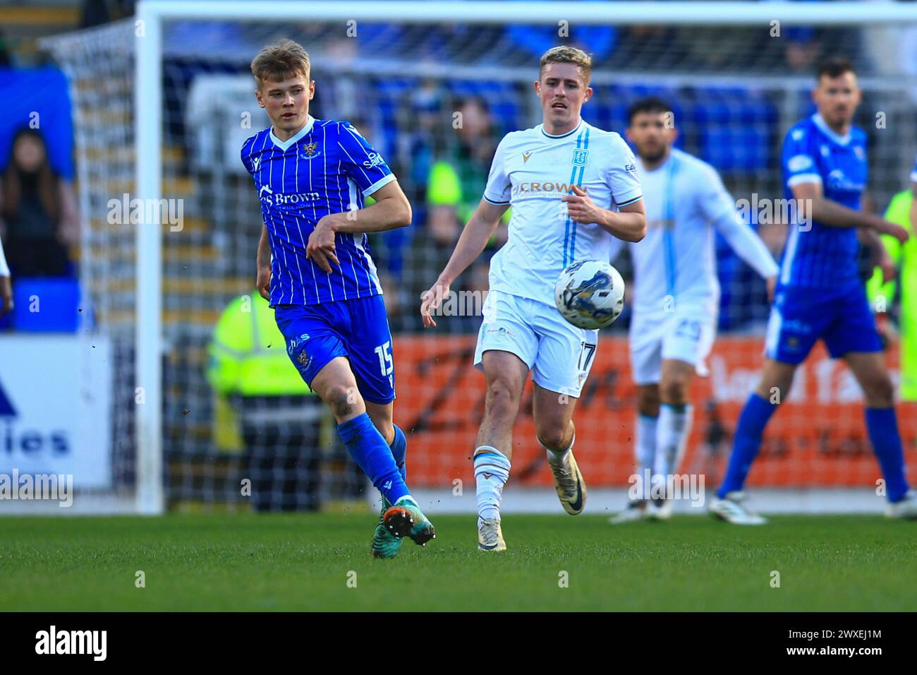 30th March 2024; McDiarmid Park, Perth, Scotland: Scottish Premiership ...