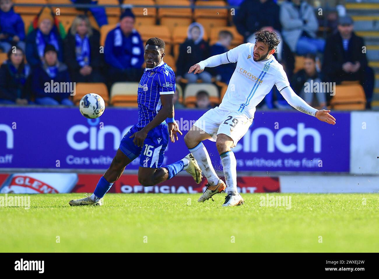 30th March 2024; McDiarmid Park, Perth, Scotland: Scottish Premiership ...