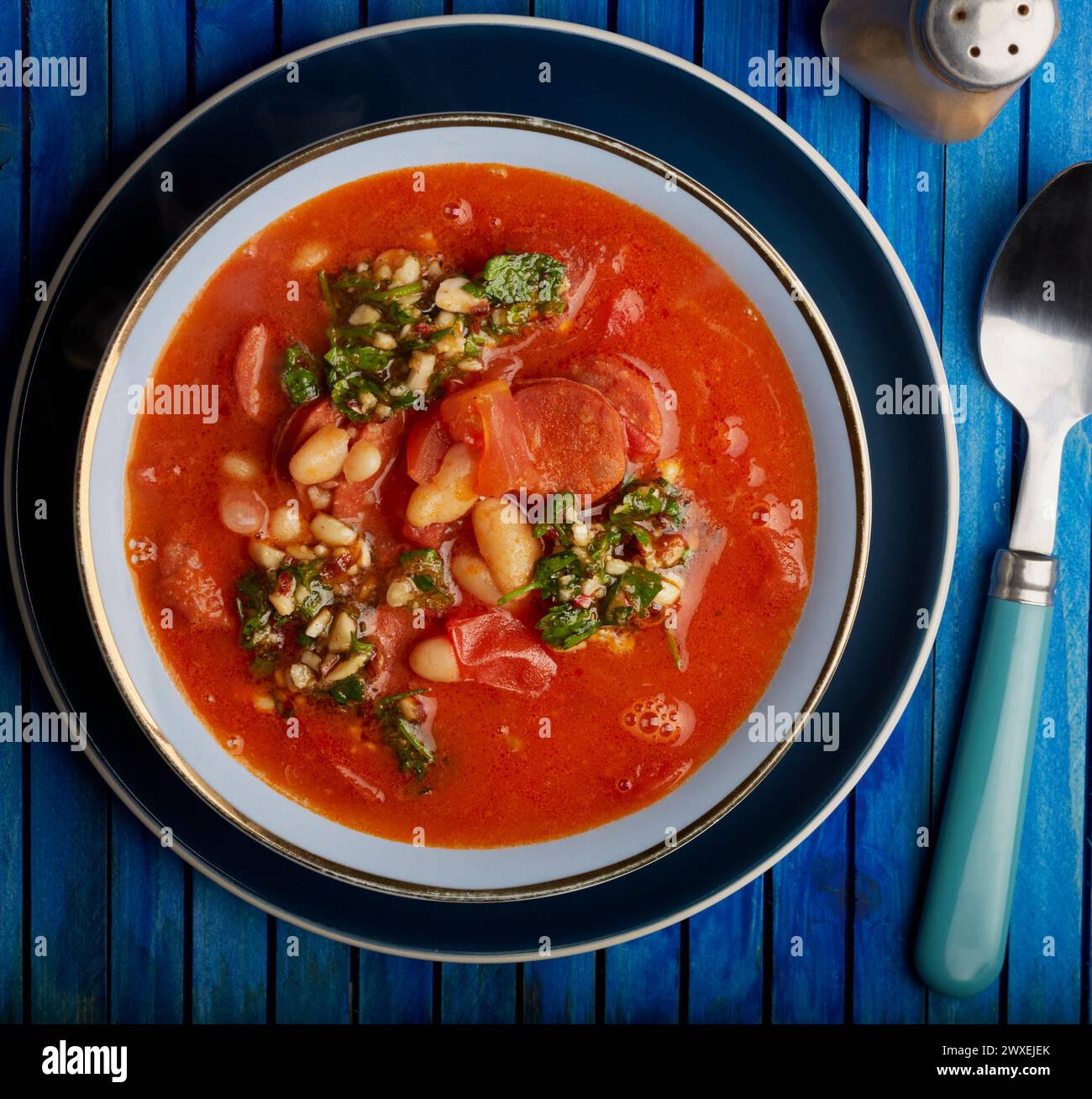 Spanish table setting traditional food hi-res stock photography and ...