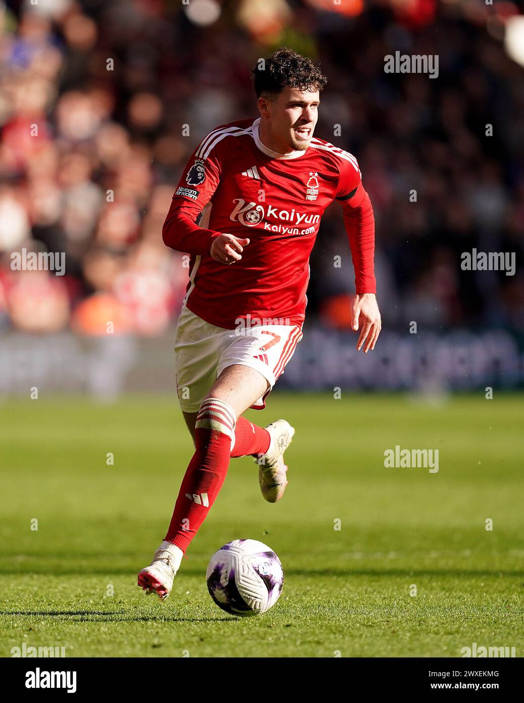 Nottingham Forest's Neco Williams during the Premier League match at ...