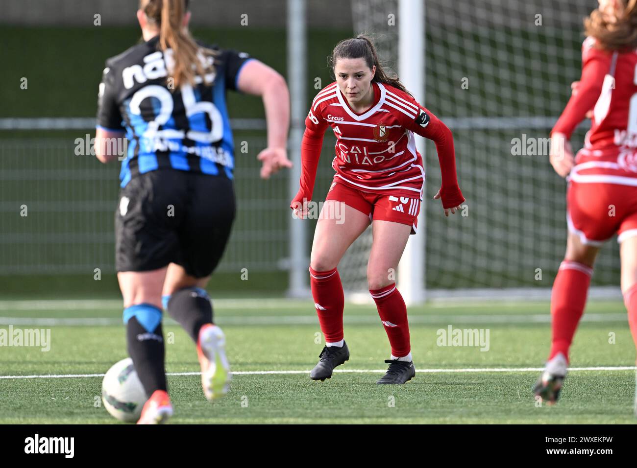 Constance Brackman (20) of Standard pictured during a female soccer ...