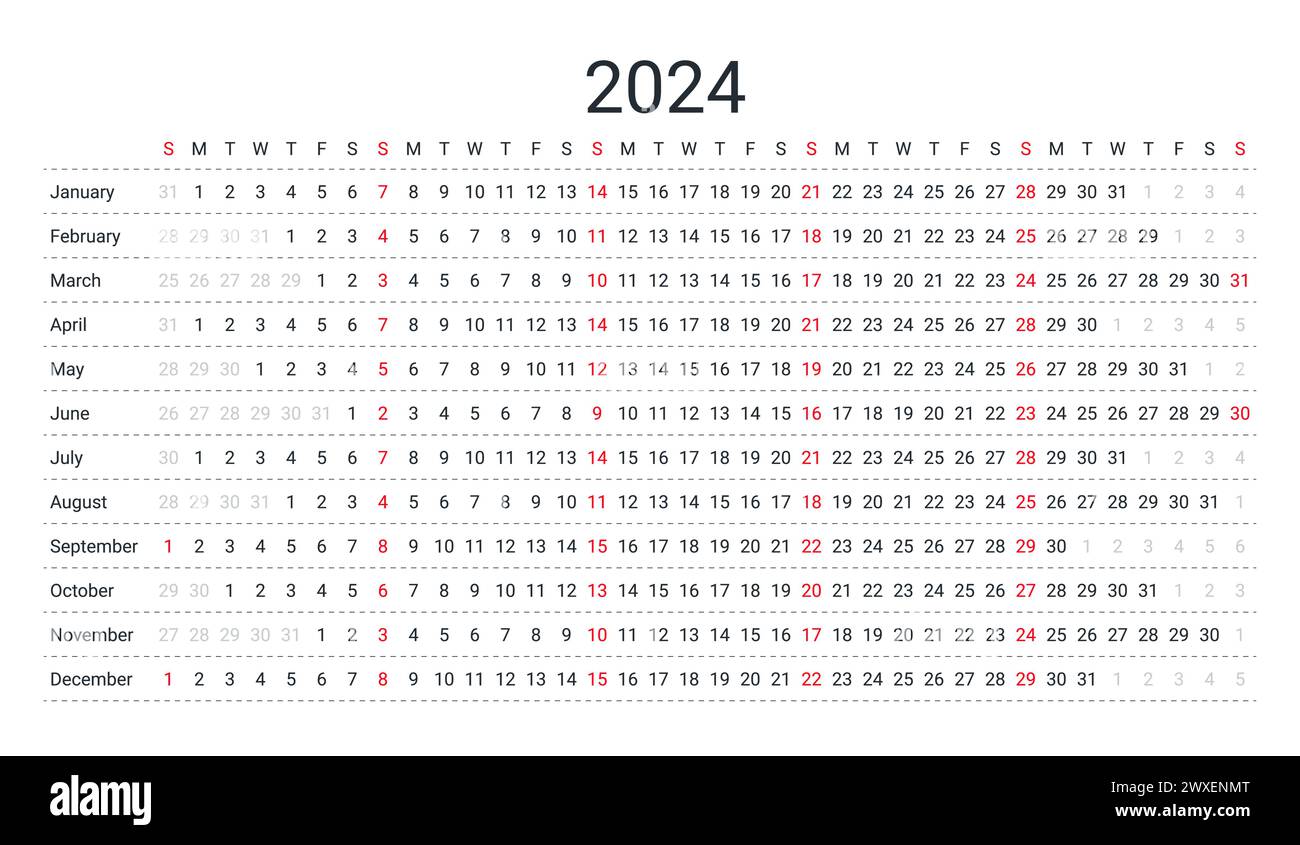 12 24 months Stock Vector Images - Alamy