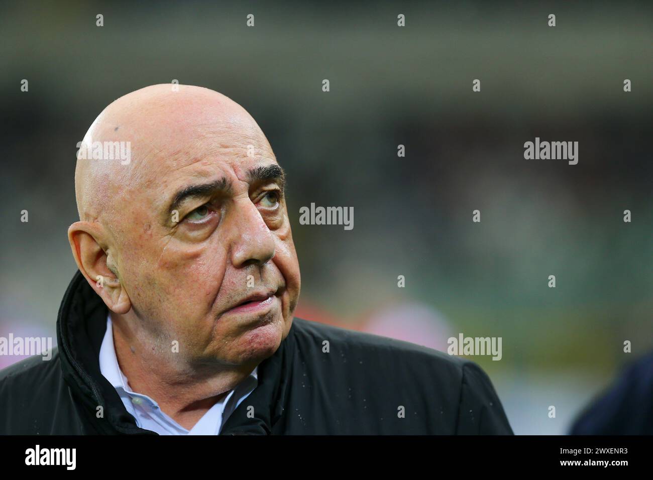 Adriano Galliani, CEO of AC Monza, during the Serie A match between ...