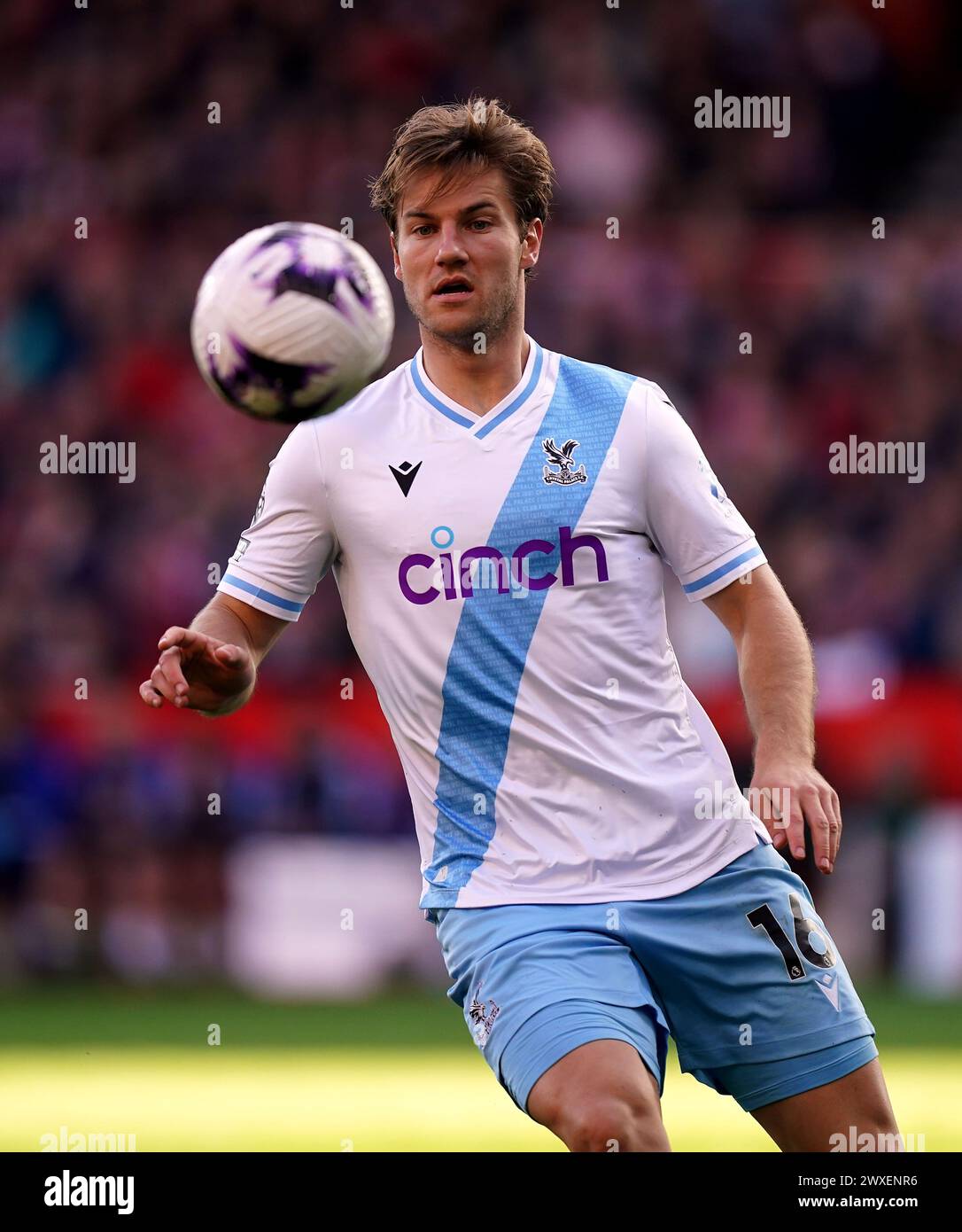 Crystal Palace's Joachim Andersen during the Premier League match at ...