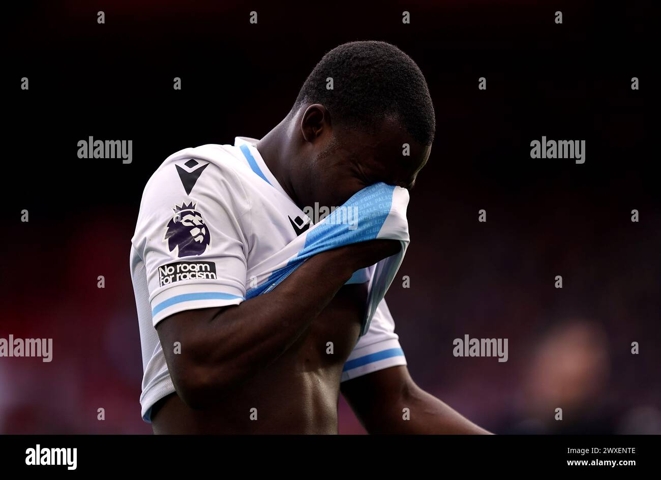 Crystal Palace's Tyrick Mitchell during the Premier League match at the ...