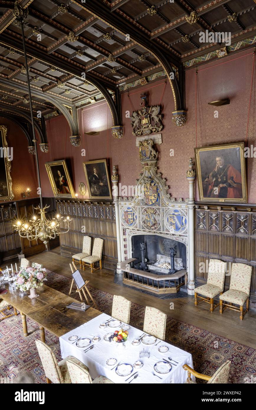 Powderham castle hall hi-res stock photography and images - Alamy