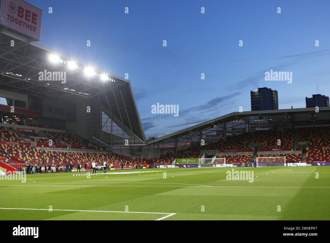 Gtech community stadium pitch hi-res stock photography and images - Alamy