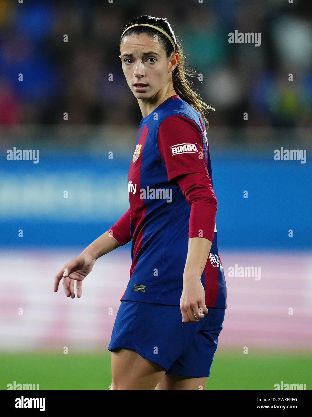 Barcelona, Spain. 28th Mar, 2024. Aitana Bonmati of FC Barcelonaduring ...