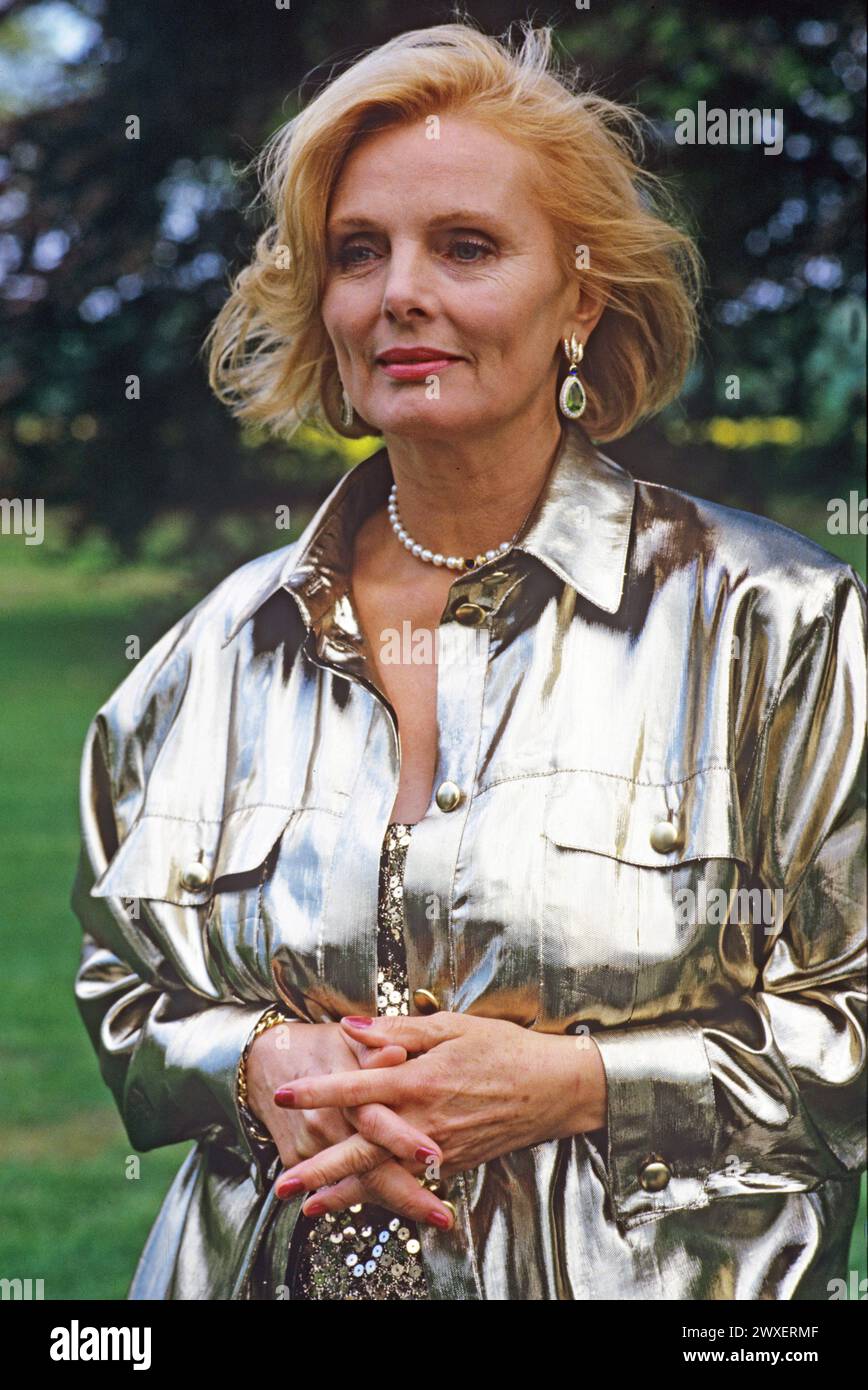 Ruth-Maria Kubitschek, Schauspielerin, bei einem Fototermin während der ...