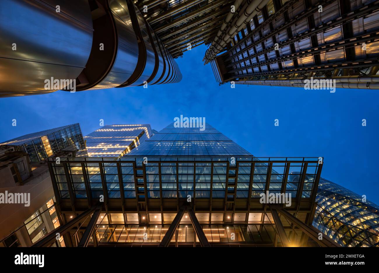 Leadenhall Building Night
