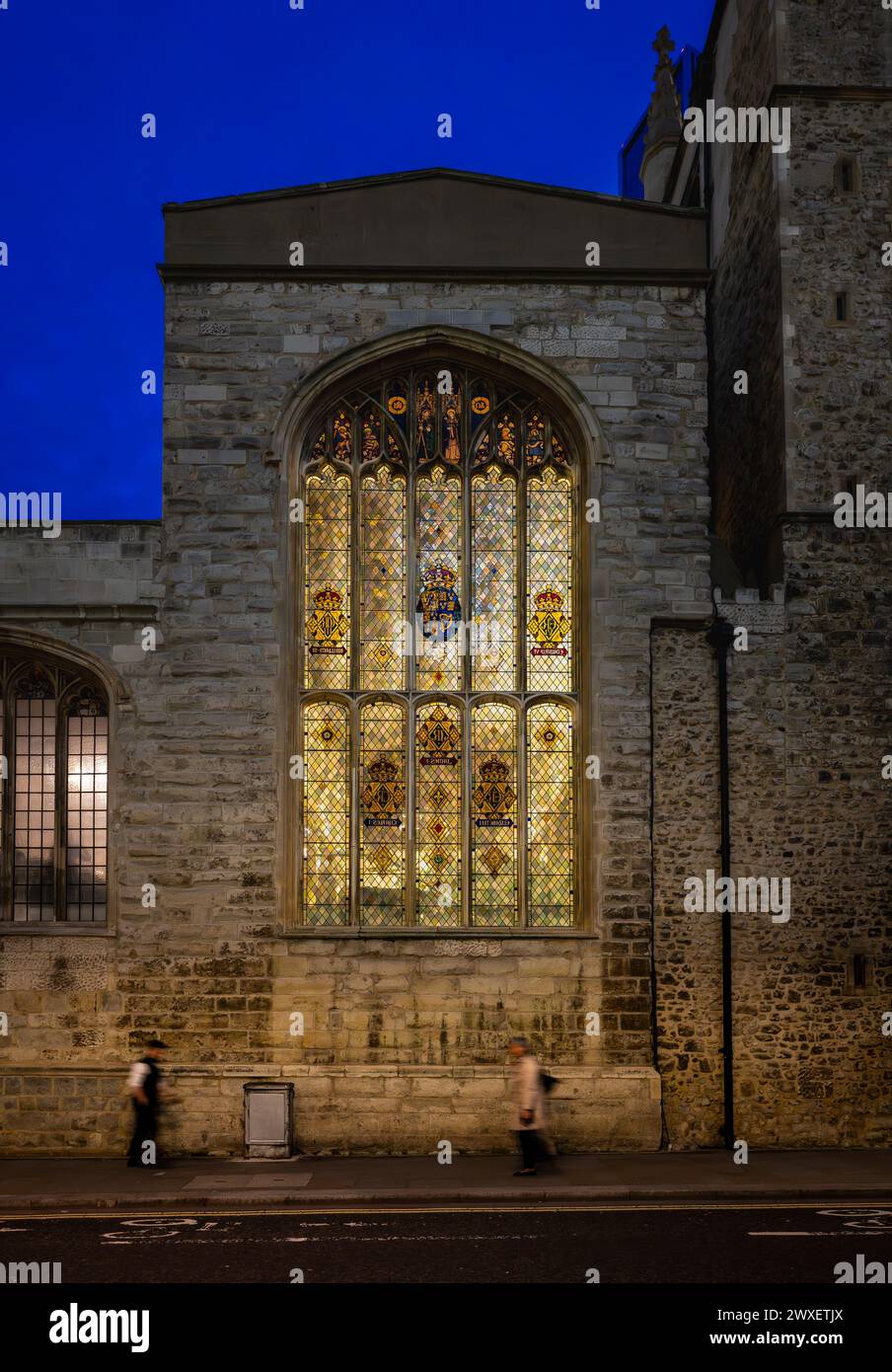 London, UK: St Andrew Undershaft Church on St Mary Axe in the City of ...
