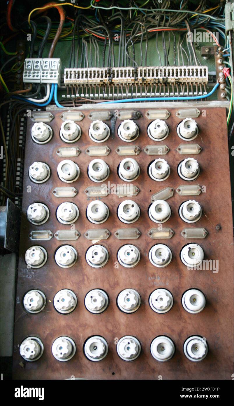 Electrical system, power meter installation Stock Photo - Alamy