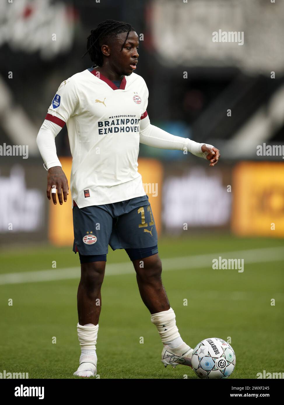 Deventer, Netherlands. 30th Mar 2024. NIJMEGEN - Johan Bakayoko of PSV ...