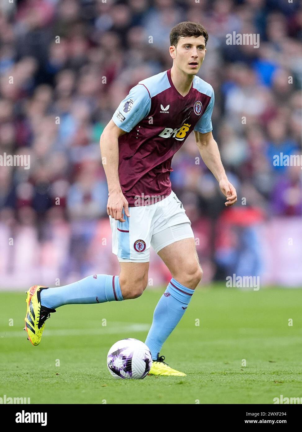 Aston Villa's Pau Torres during the Premier League match at Villa Park ...