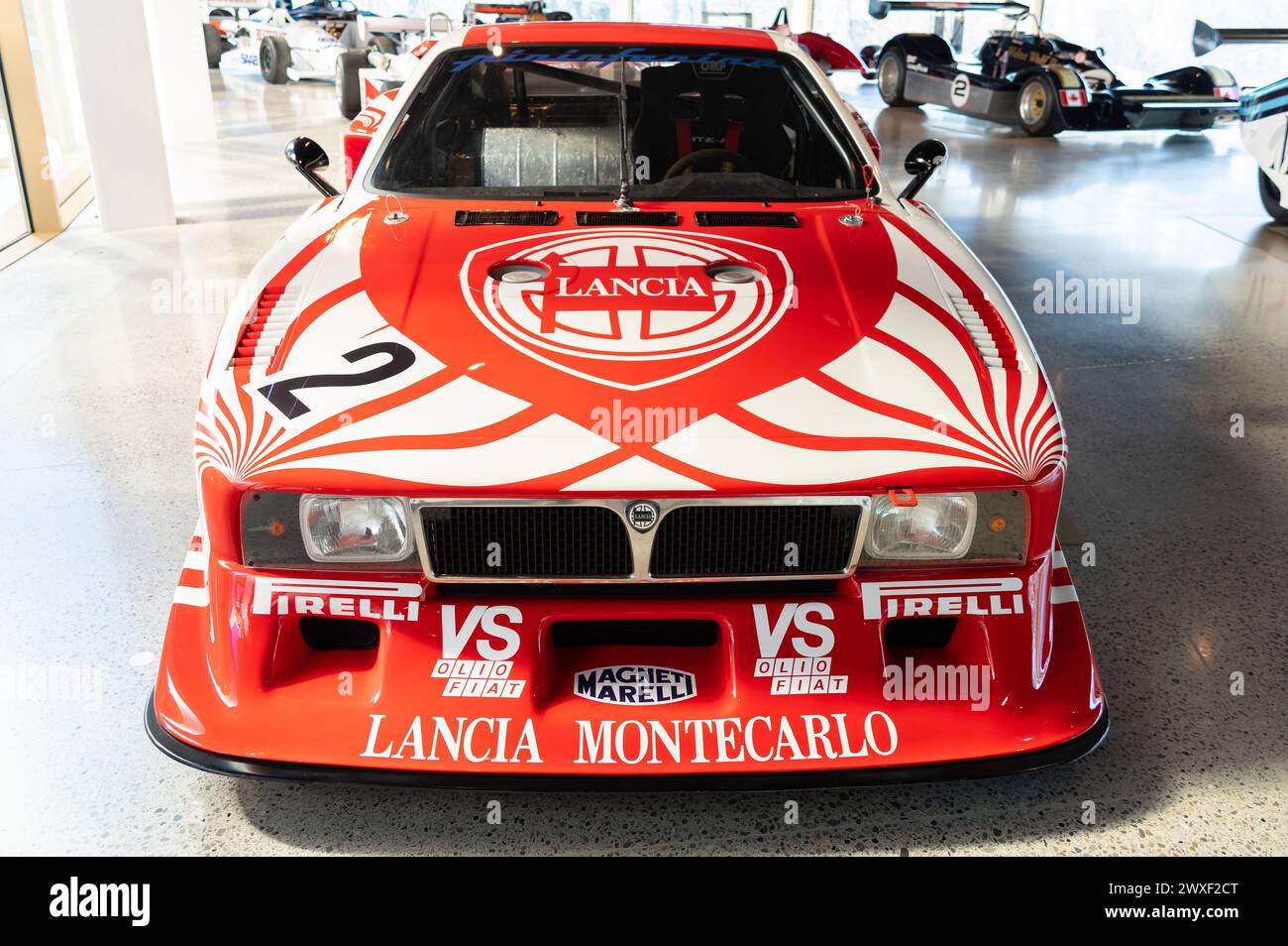Varano de' Melegari, Italy (25th March 2024) - A Lancia Beta Montecarlo ...