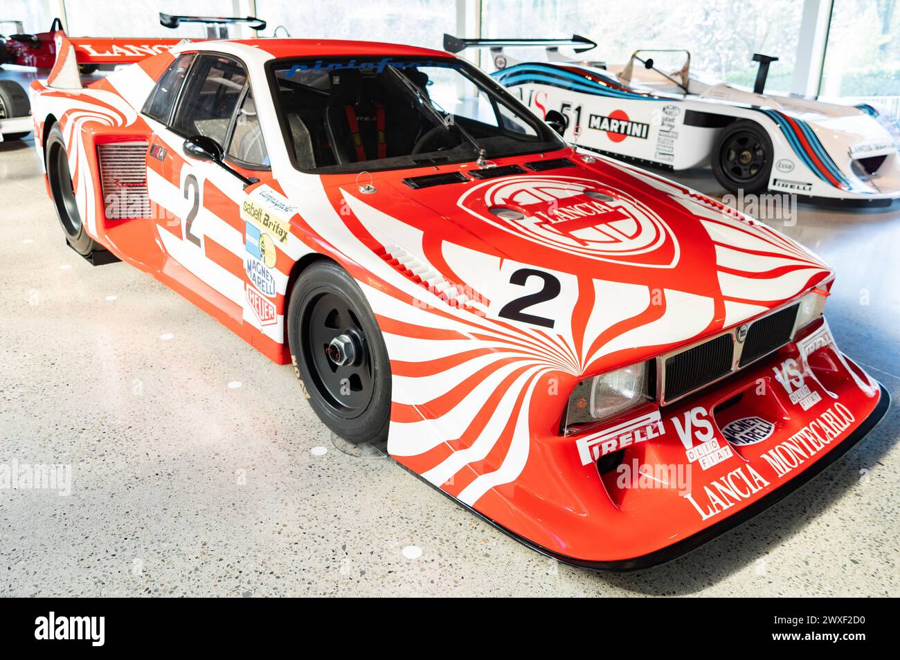 Varano de' Melegari, Italy (25th March 2024) - A Lancia Beta Montecarlo ...