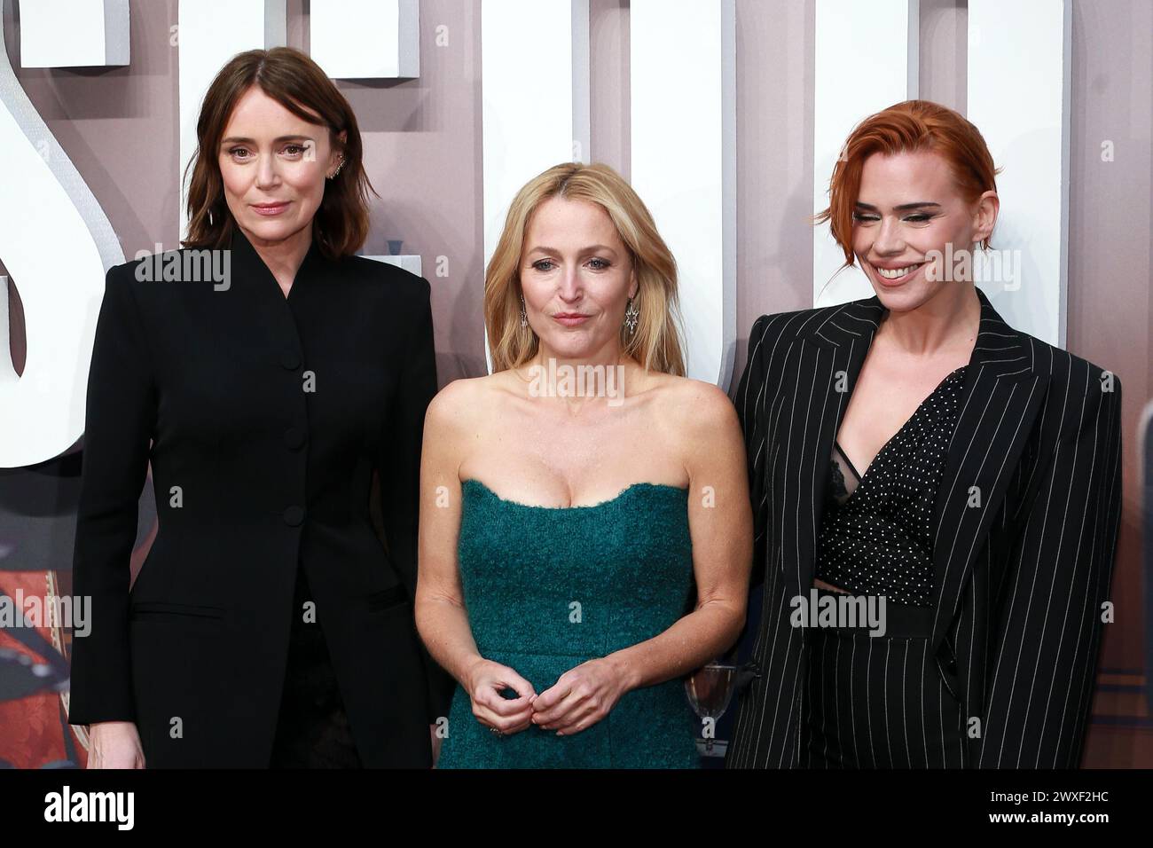 Keeley Hawes, Gillian Anderson and Billie Piper attend the world ...