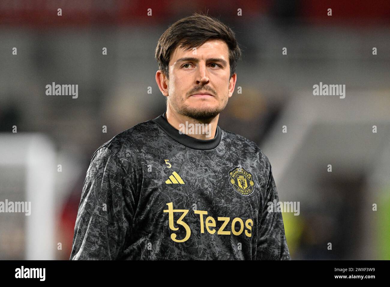 London, UK. 30th Mar, 2024. Harry Maguire of Manchester United during ...
