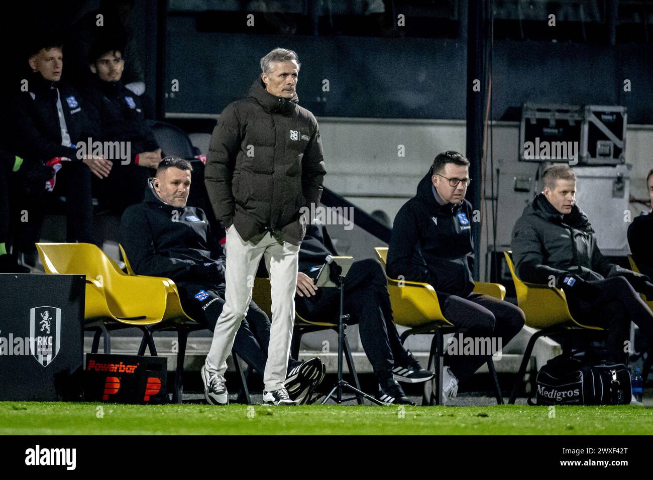 WAALWIJK, Netherlands. 30th Mar, 2024. SPO, Mandemakers Stadium, Dutch ...