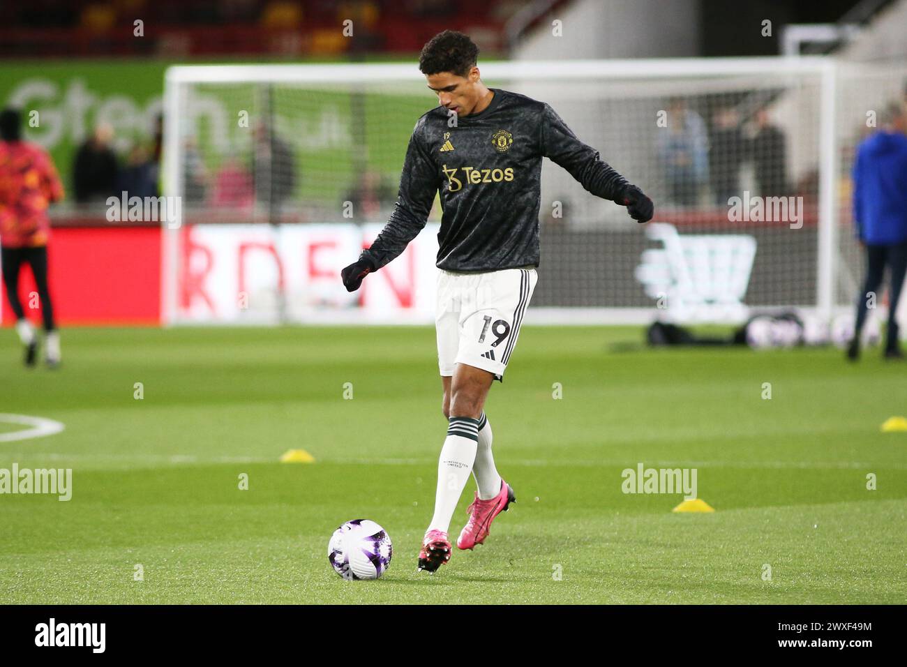 London, UK. 30th Mar, 2024. London, March 30th 2024: Raphael Varane of ...