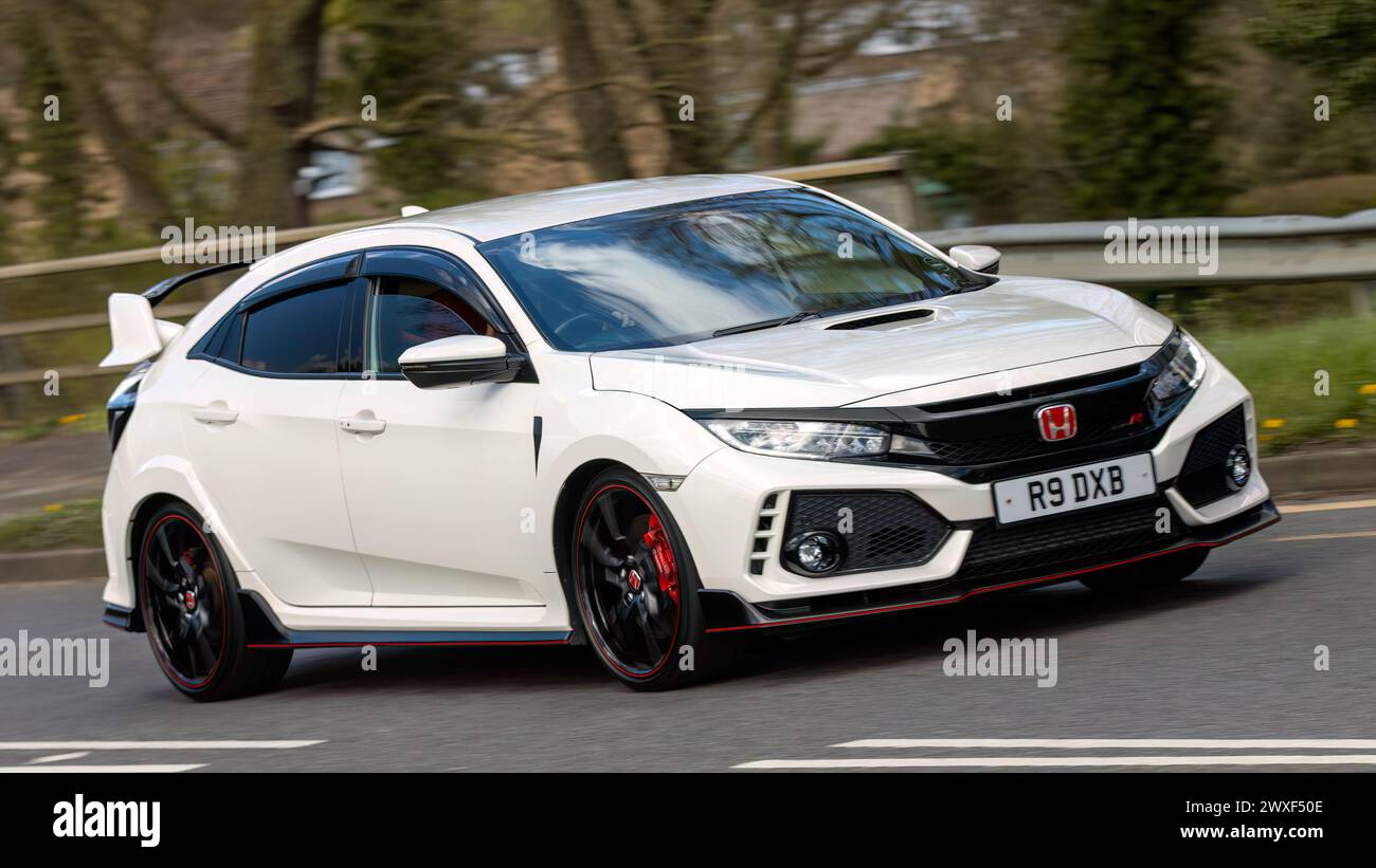 White Honda Civic Coupe