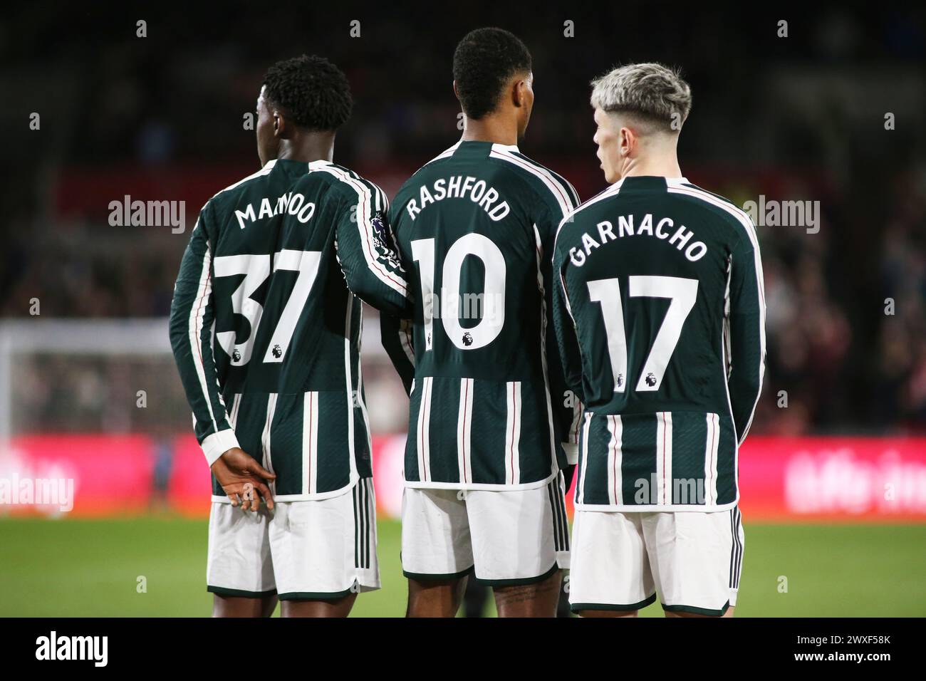 London, UK. 30th Mar, 2024. London, March 30th 2024: Kobbie Mainoo of ...