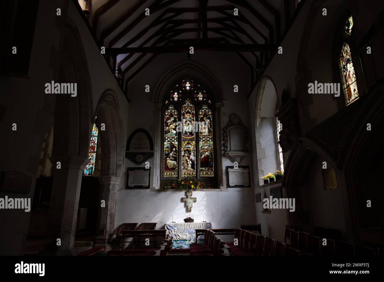 Inside the holy trinity church hi-res stock photography and images - Alamy