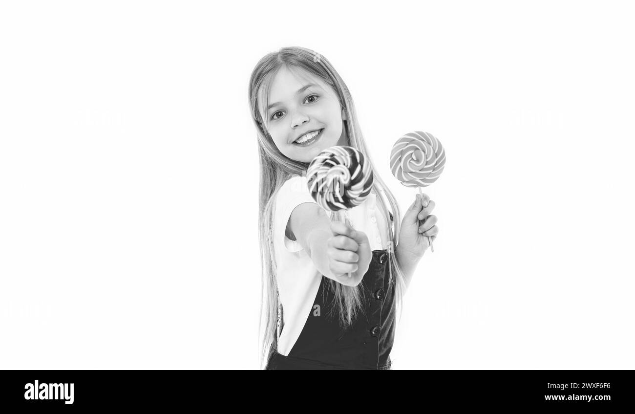Lolly and girl Black and White Stock Photos & Images - Alamy