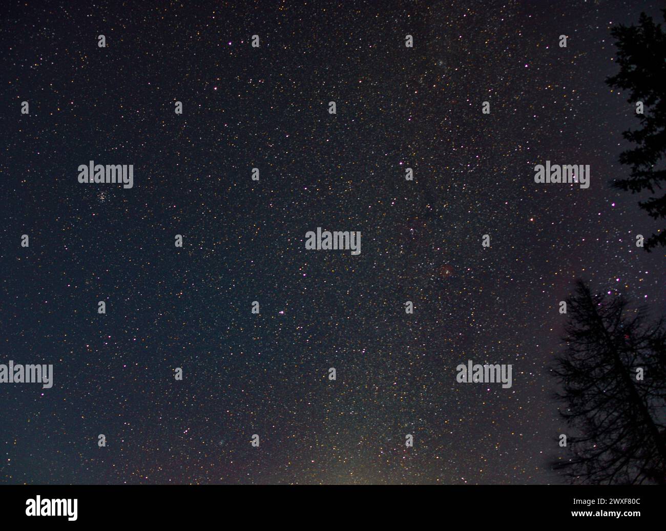 Abstract night mountain landscape hi-res stock photography and images ...