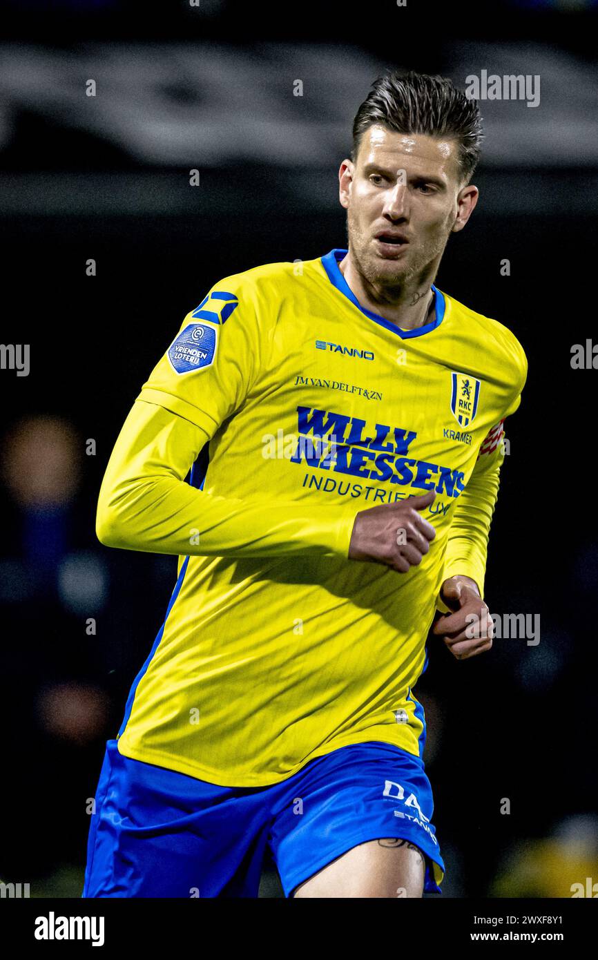 WAALWIJK, Netherlands. 30th Mar, 2024. SPO, Mandemakers Stadium, Dutch ...