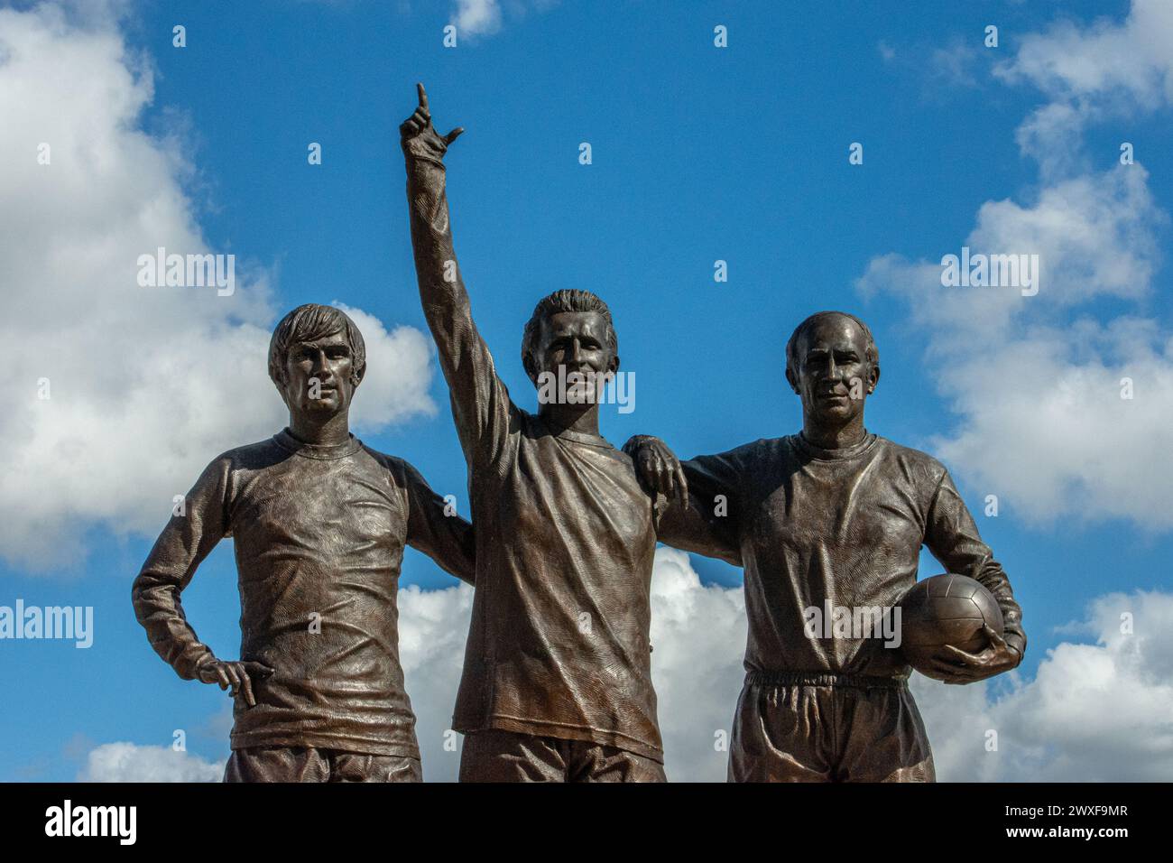 The munich clock at old trafford hi-res stock photography and images ...