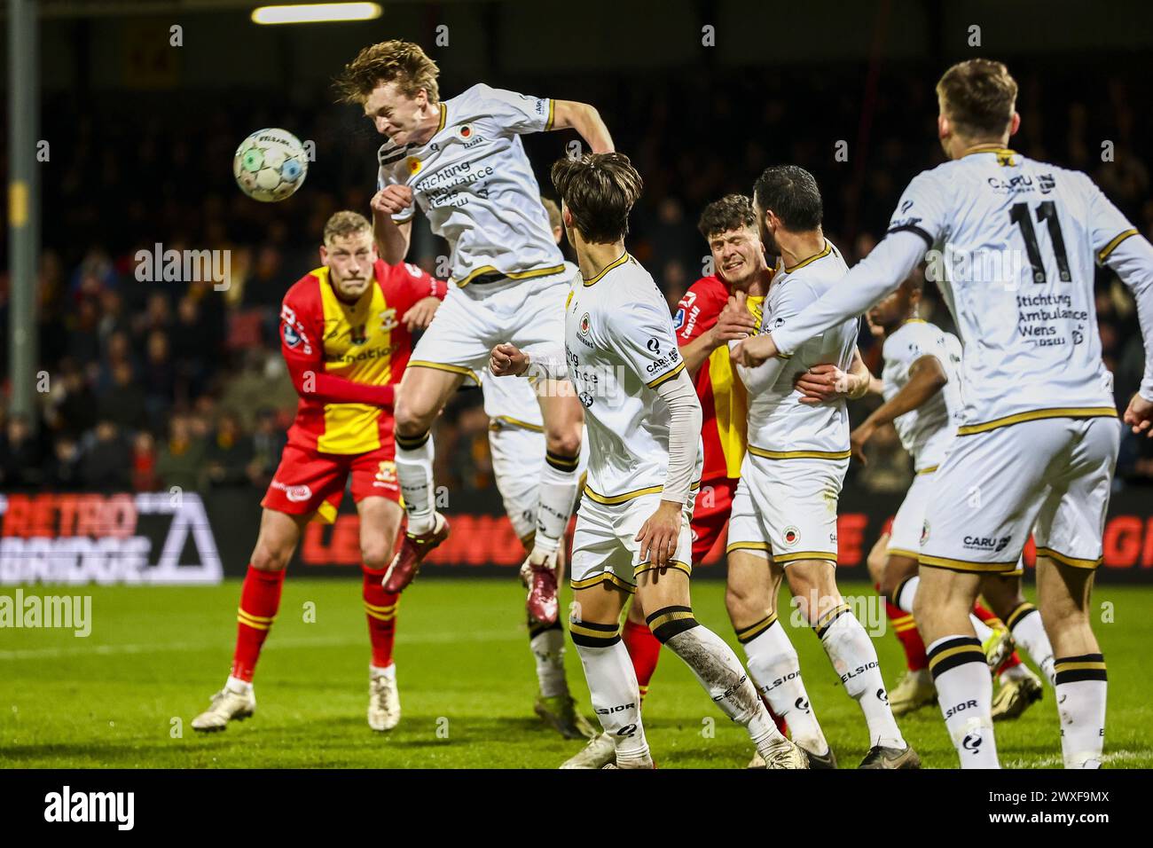 Deventer, Netherlands. 30th Mar 2024. DEVENTER - Cisse Sandra of sbv ...