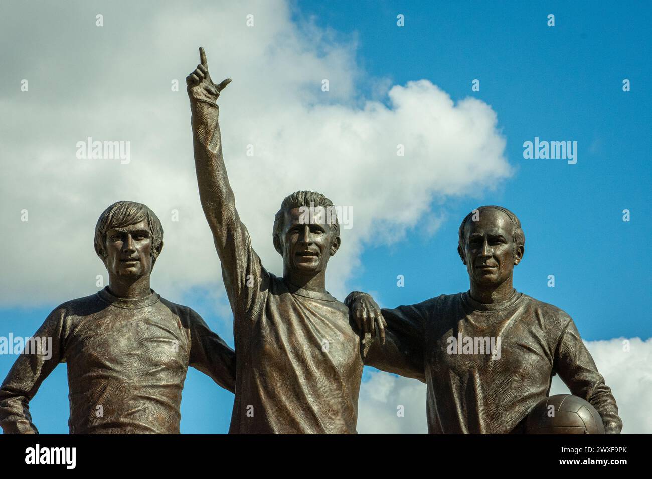 The munich clock at old trafford hi-res stock photography and images ...