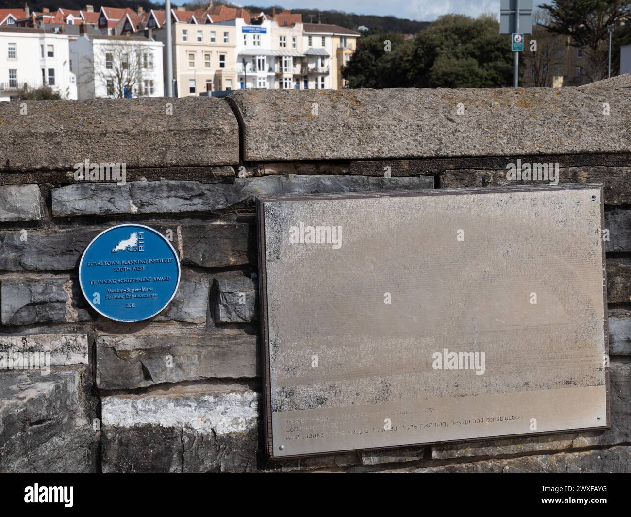 March 2024, Easter Saturday - Well worn Architectural award plaque and ...