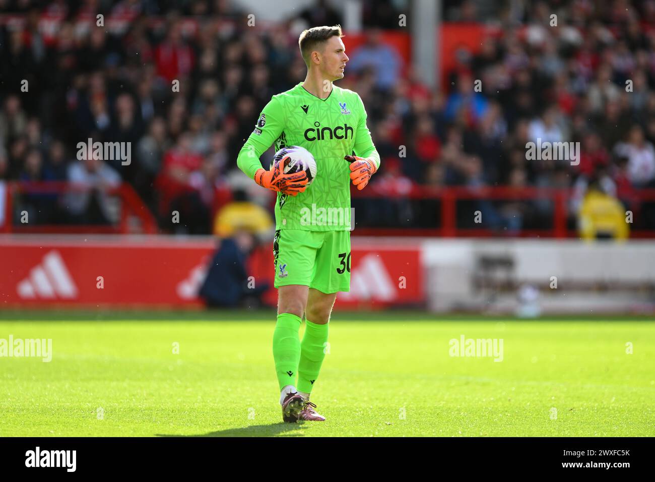 Dean Henderson, Crystal Palace goalkeeper during the Premier League ...